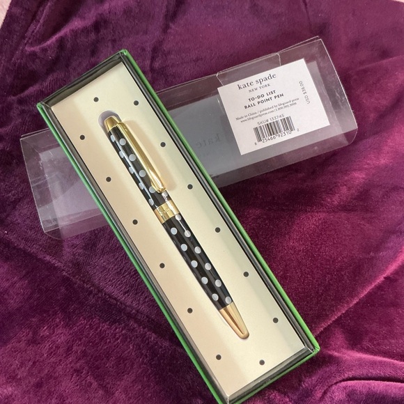 kate spade | Other | Kate Spade Ball Point Pen New In The Box | Poshmark
